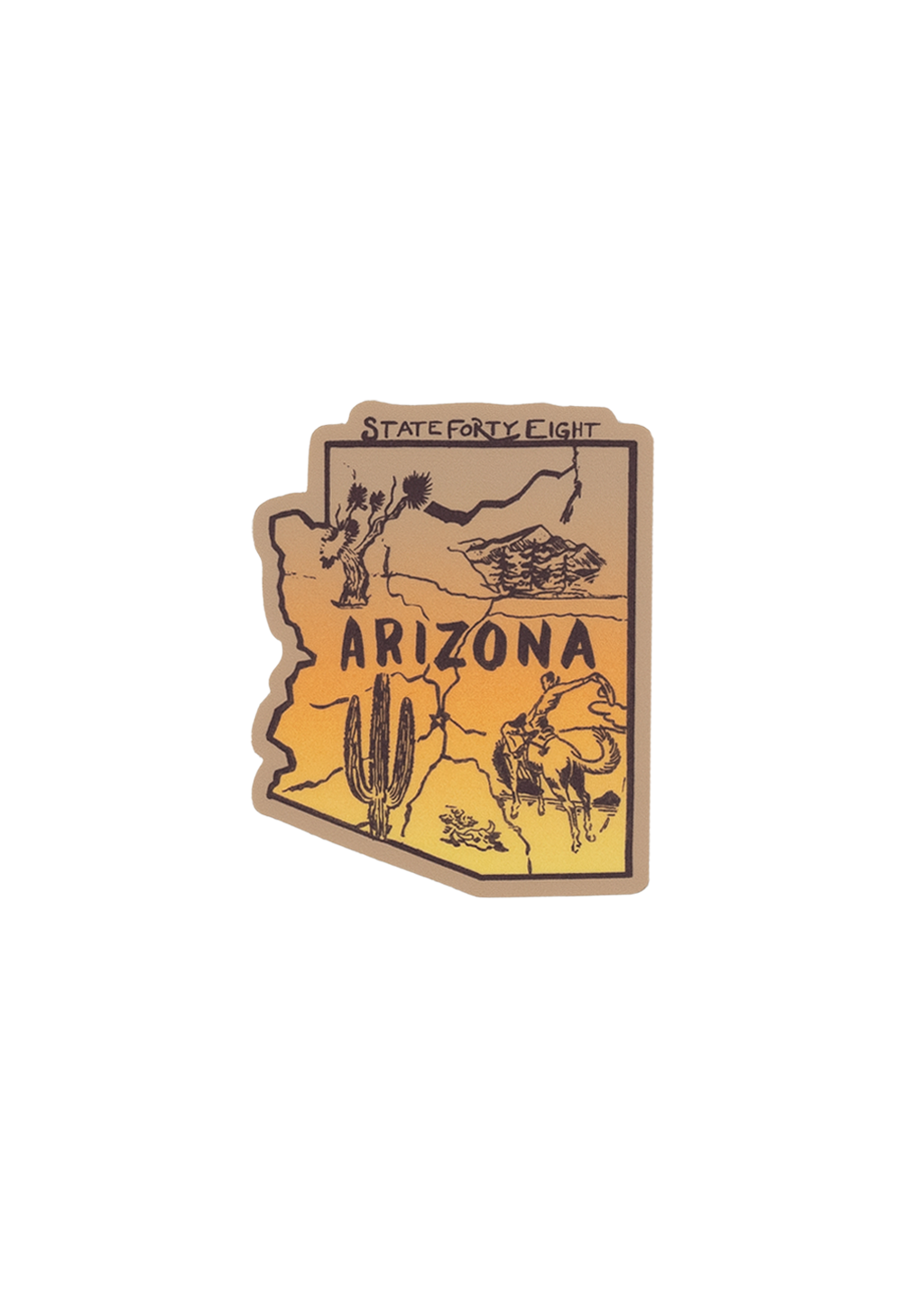 Sticker | Howdy Podner | State Forty Eight