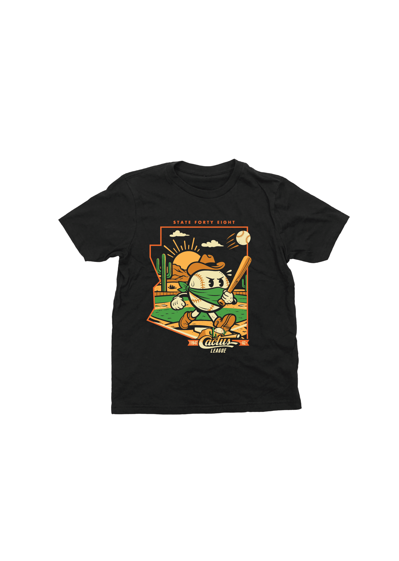 Youth Crew Cactus League Bandit Ball | Black