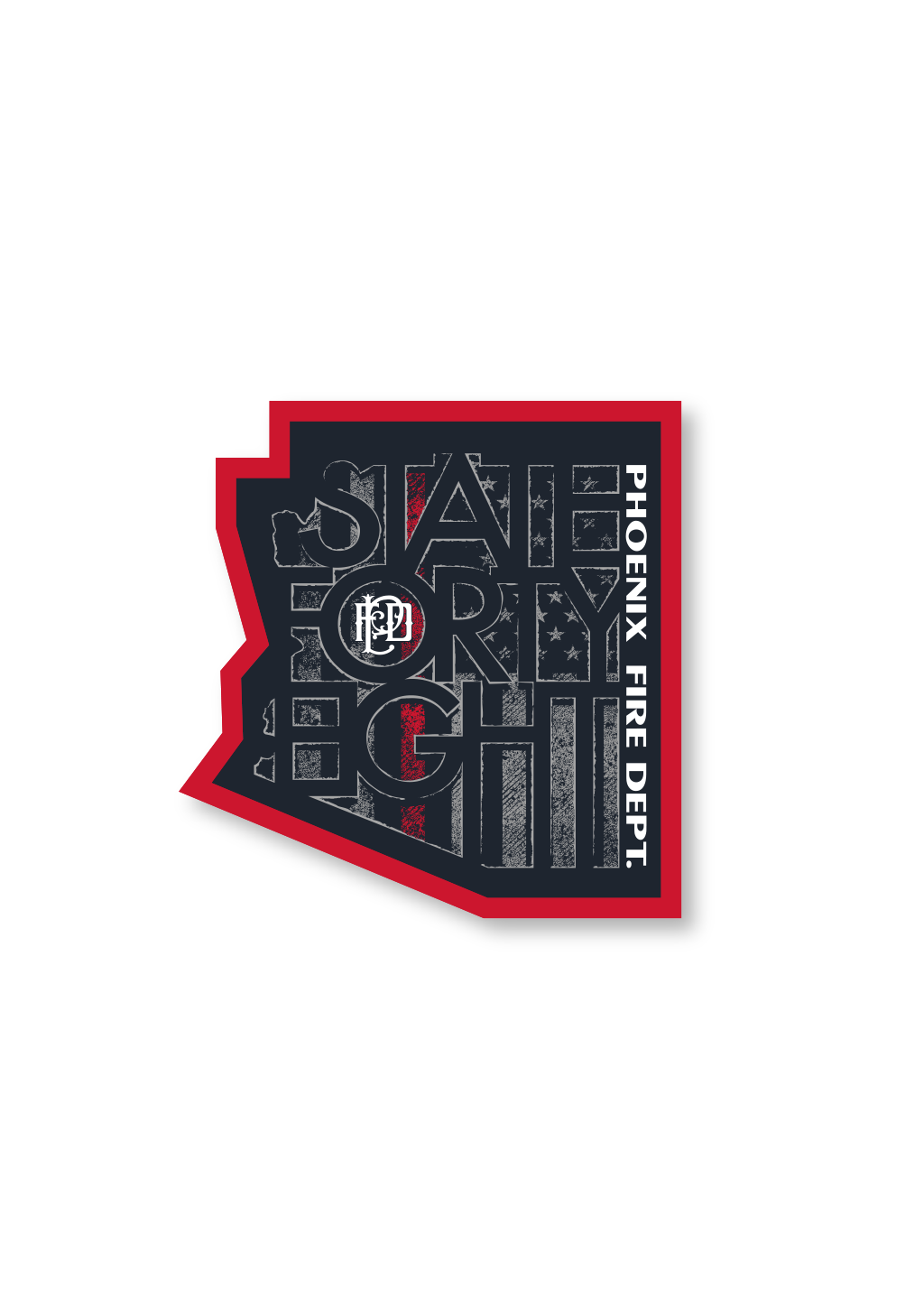 Sticker | Phoenix Fire Dept. | State Forty Eight