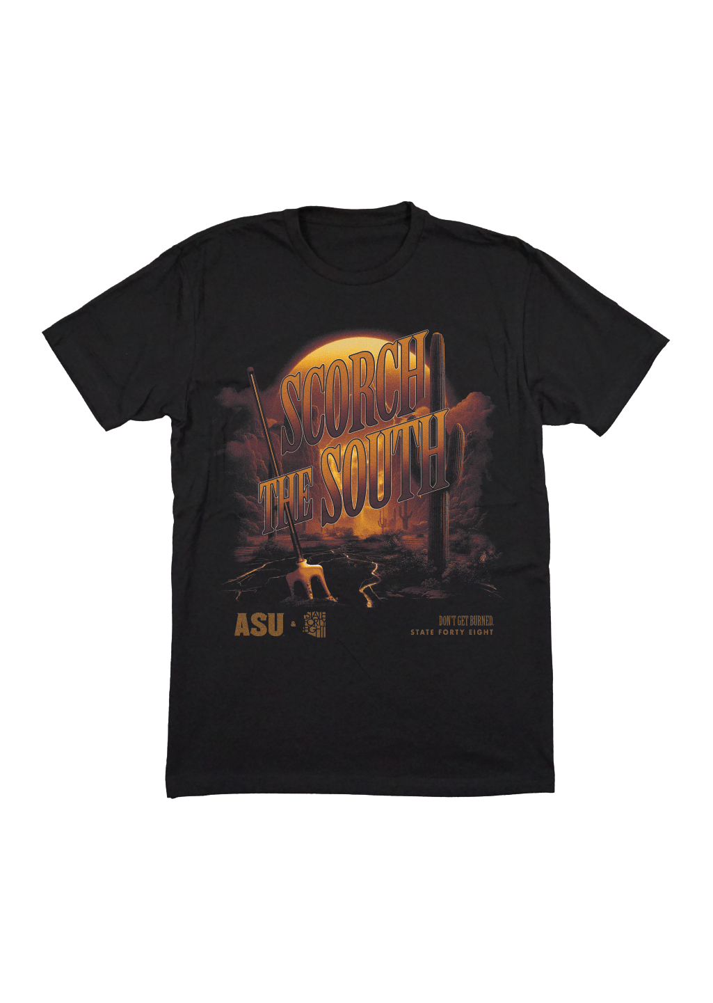 Men’s Crew Neck ASU Rival | Black | State Forty Eight