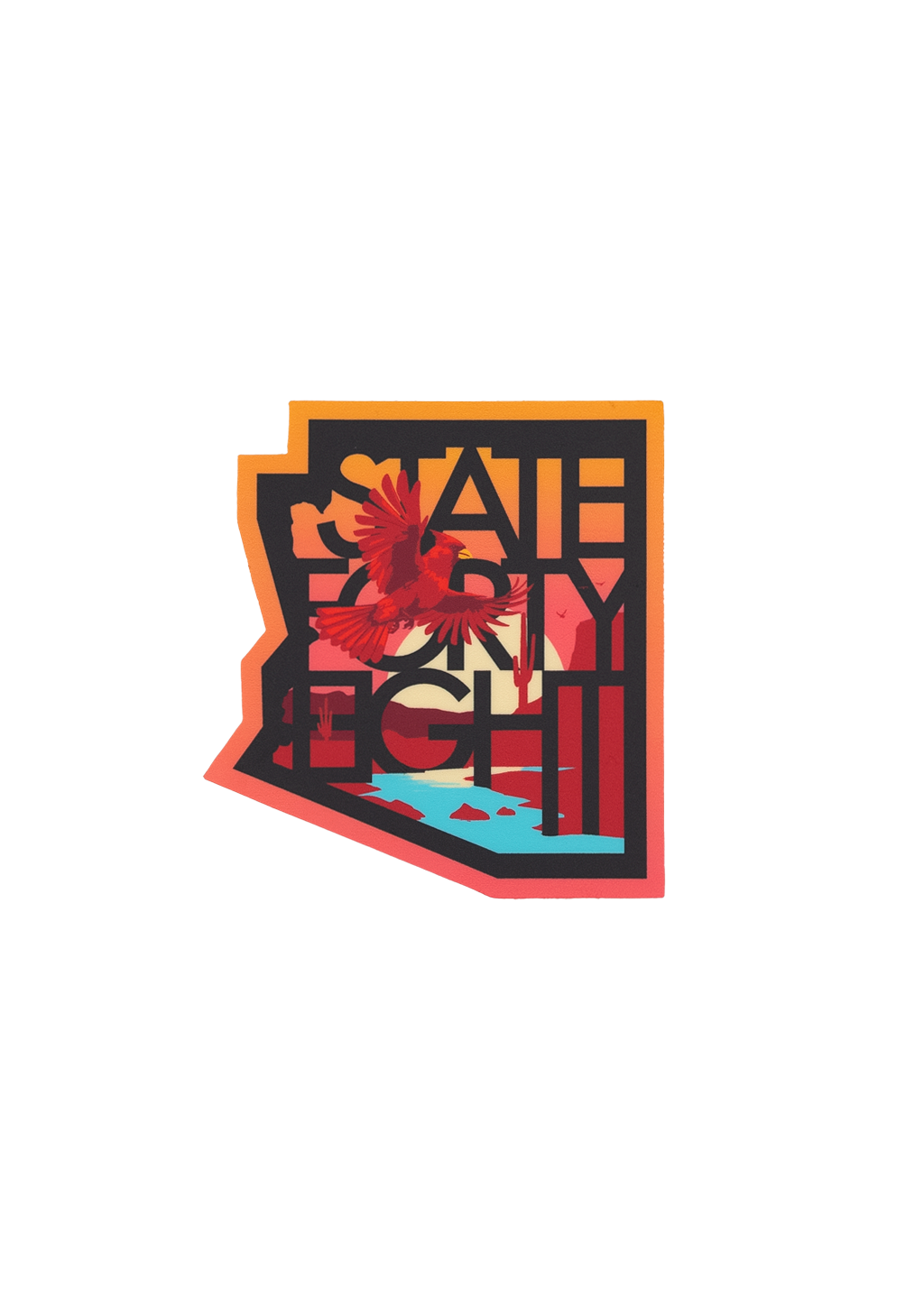 Sticker | Take Flight | State Forty Eight